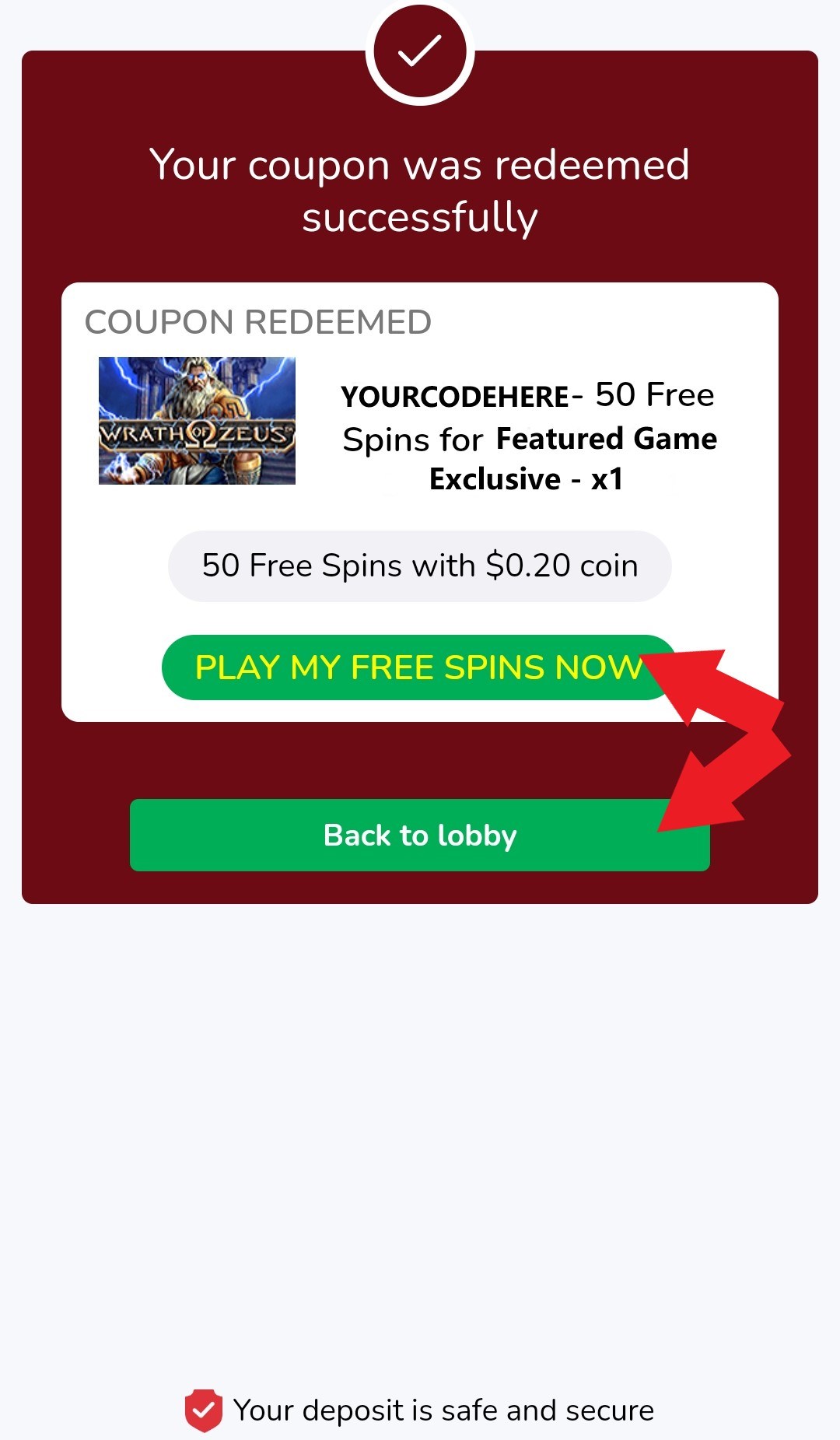 Coupons & Bonus Offers